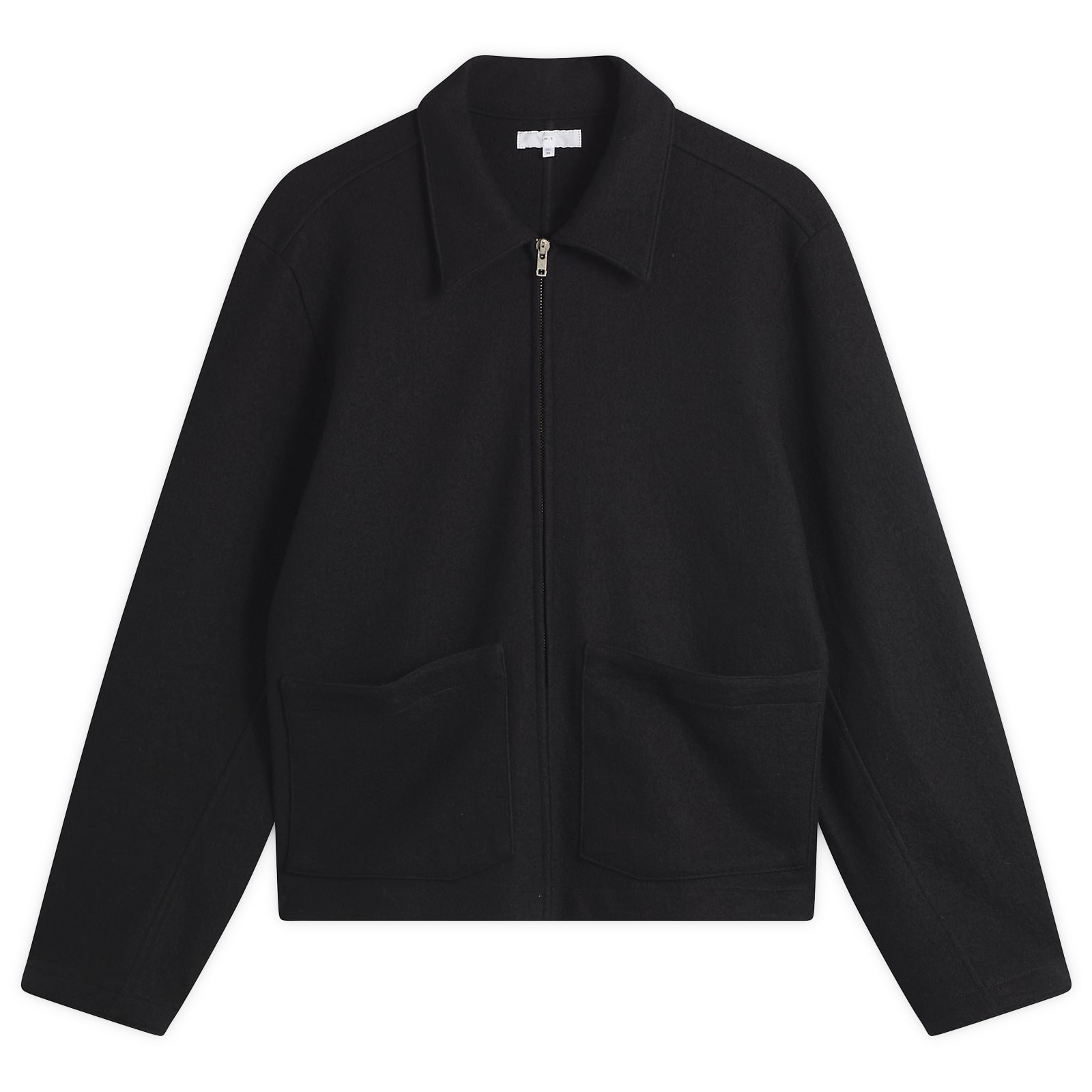 Lady White Co. Textured Track Jacket In Black - 51% Off | Editorialist