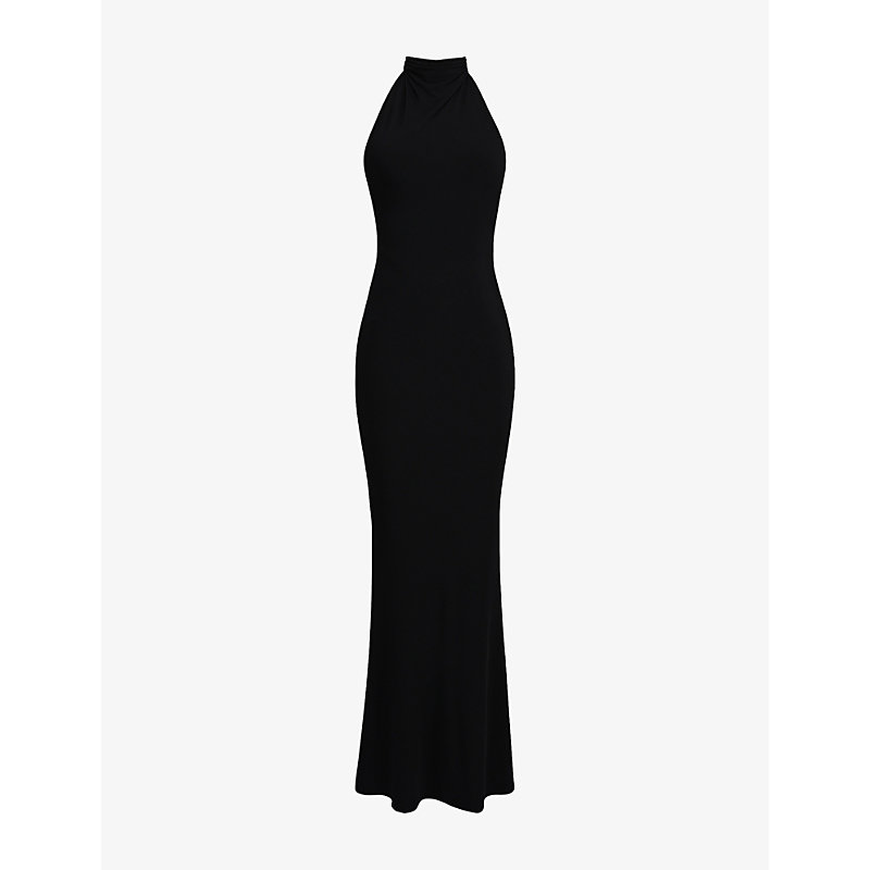 Siedres Exclusive Alin Open-Back Jersey Maxi Dress In Yellow - 40% Off | Editorialist Siedres Exclusive Alin Open-Back Jersey Maxi Dress In Yellow - 40% Off | Editorialist