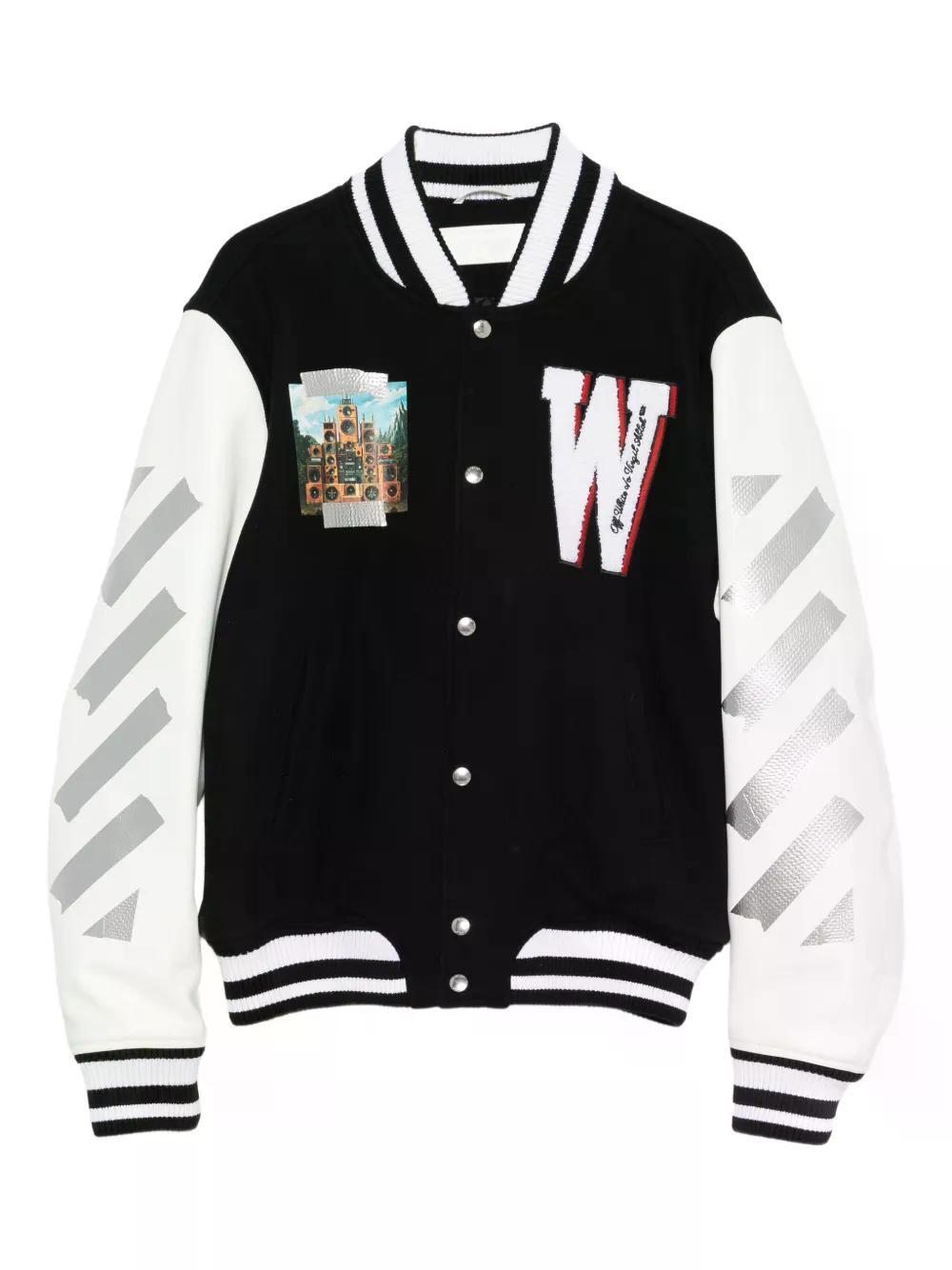 OFF-WHITE Off-White Tattoo Arrow Motif Crewneck T-Shirt