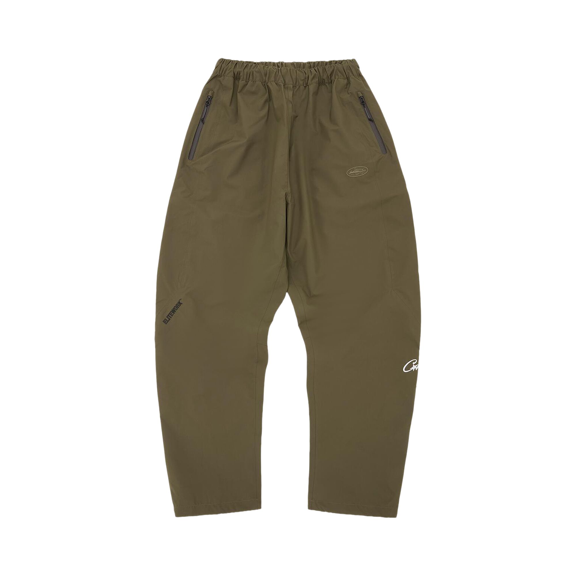 Corteiz Elitework Waterproof Shell Pant - Tan | Editorialist