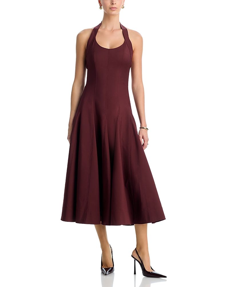 Reformation Melissa Knit Mini Dress In Brown - 50% Off | Editorialist