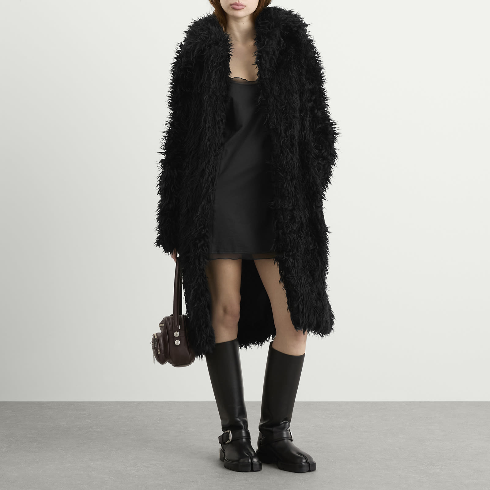ACNE STUDIOS Oflama Long Faux Fur Coat