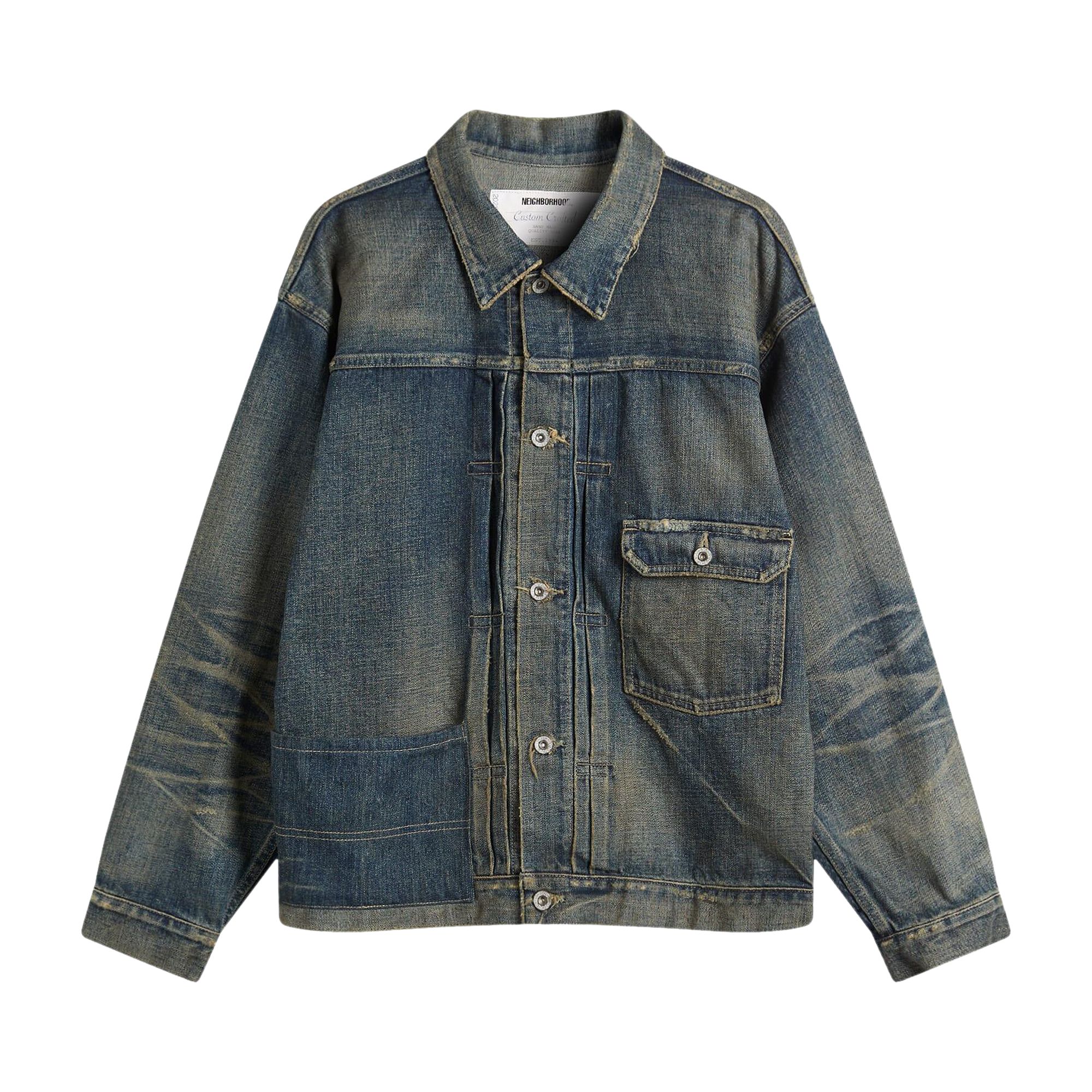 Neighborhood Savage Type-1 Denim Jacket - Blue | Editorialist