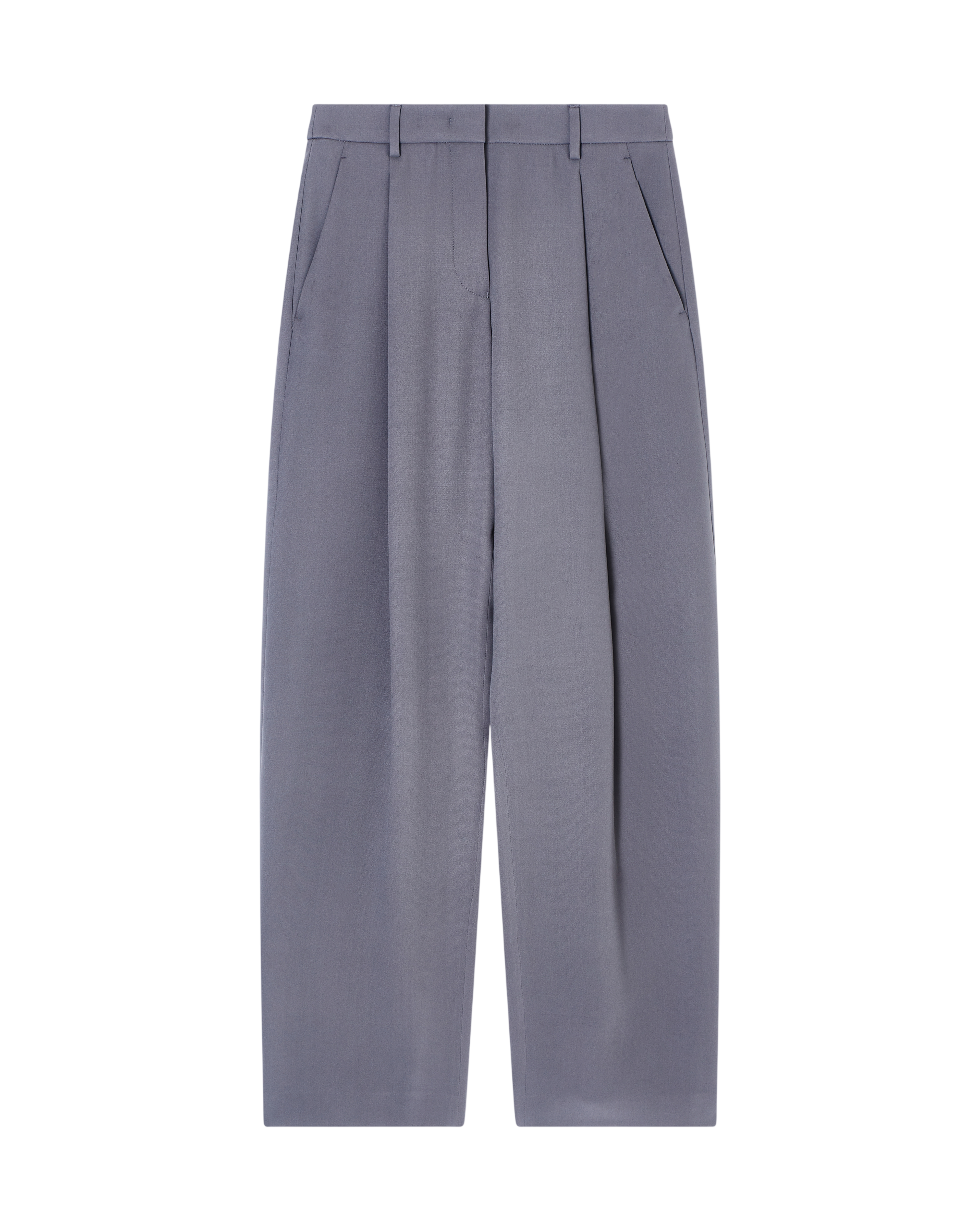 GIORGIO ARMANI Single-Pleat Washed Silk Crêpe Trousers