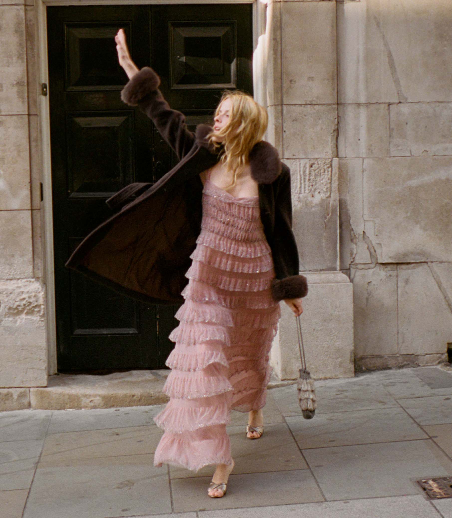doen beaded dress Gala Dress - Champagne main image 0