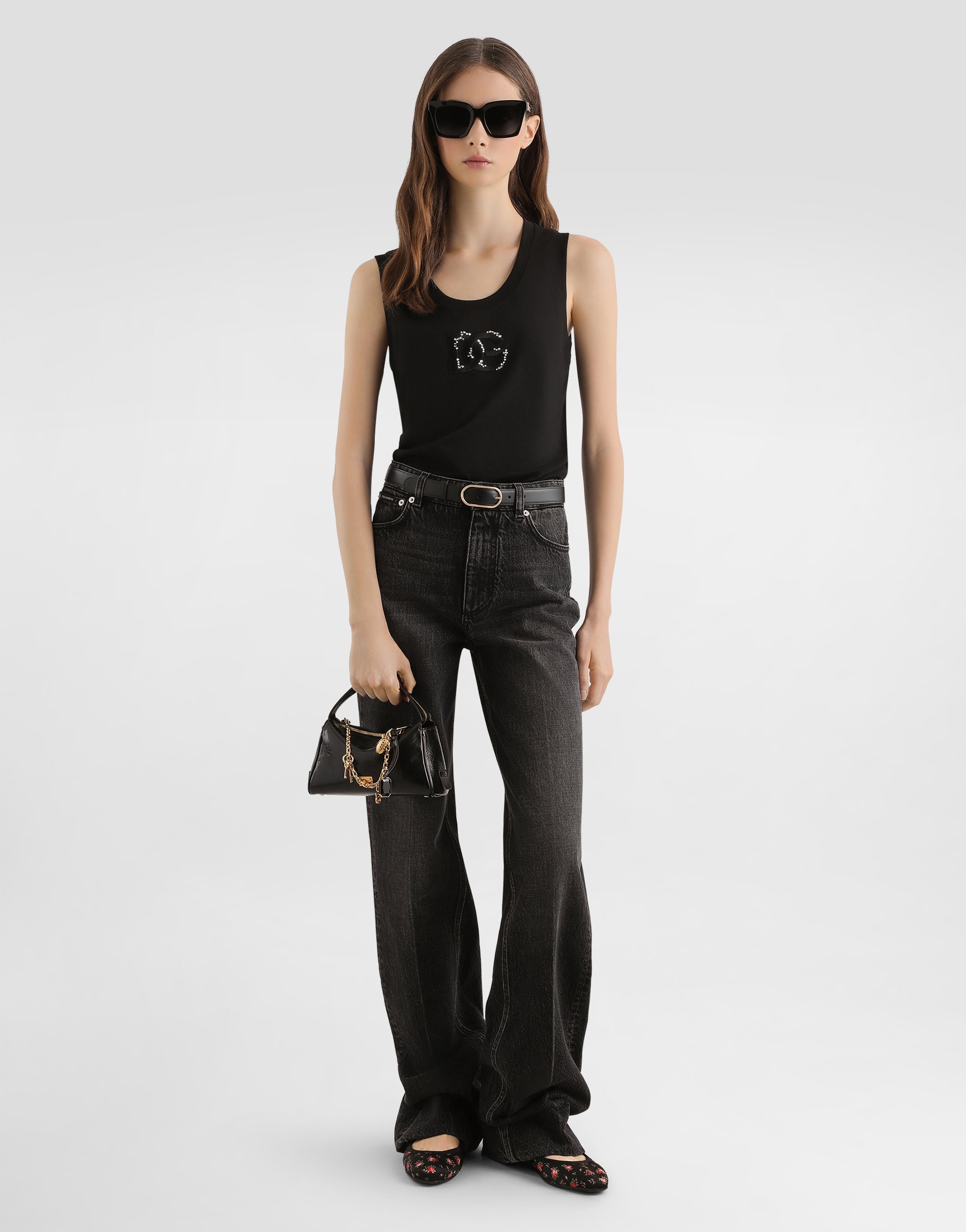 DOLCE & GABBANA 5-Pocket Flared Denim Trousers