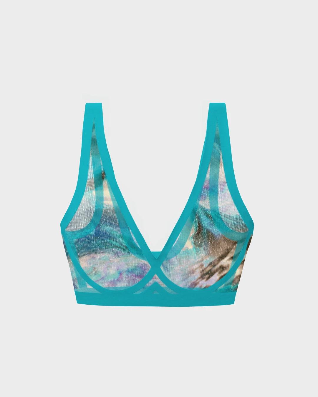 EBY women's mesh bralette, seamless