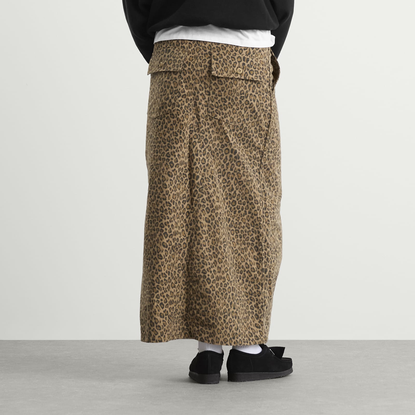 Needles String Fatigue Skirt - Leopard | Editorialist