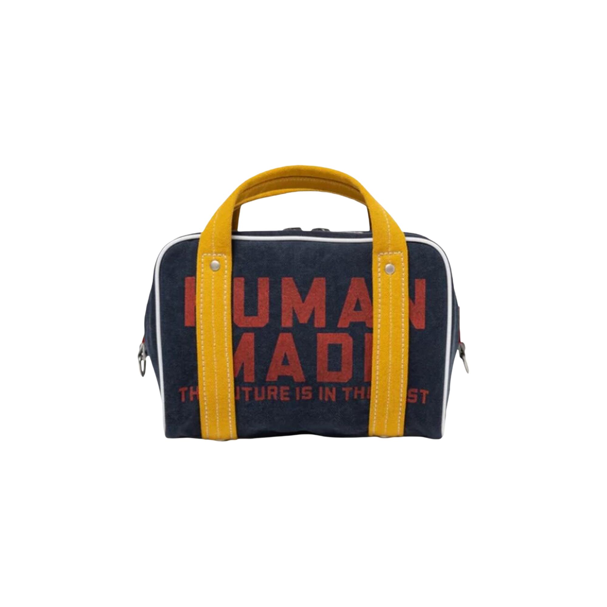 Human Made Canvas Boston Bag - Blue | Editorialist