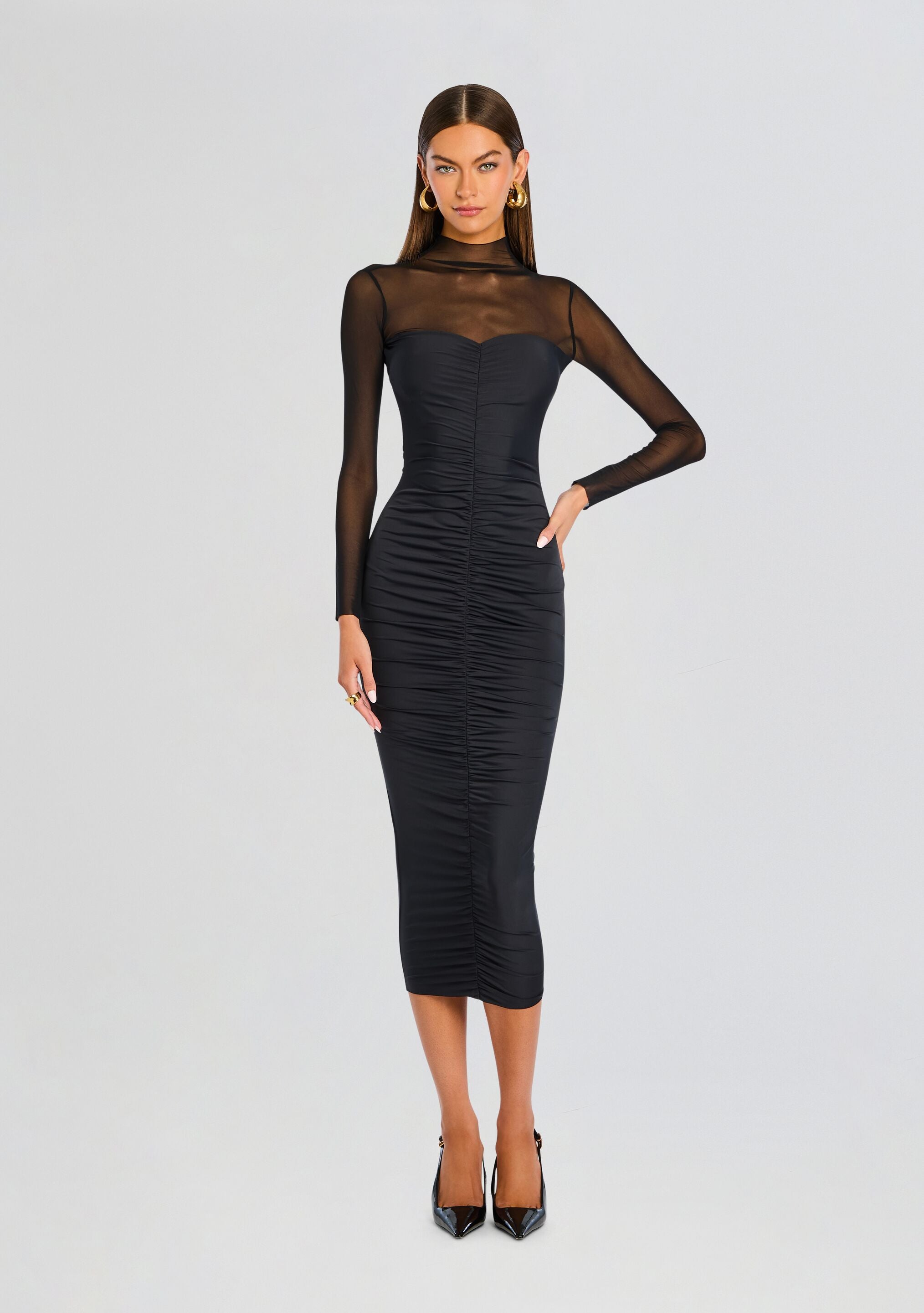 SEROYA Emilyn Midi Dress
