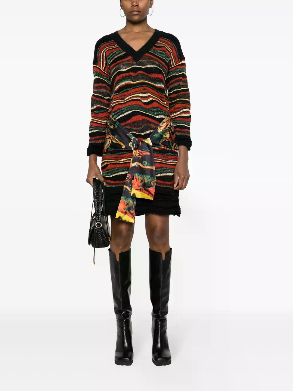 JEAN PAUL GAULTIER Jean Paul Gaultier 1990s Belted Knit Dress