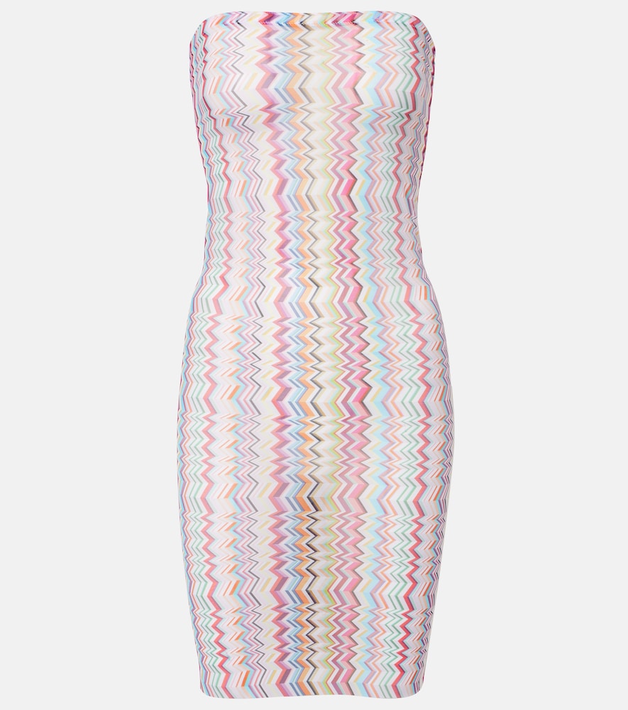 MISSONI Strapless Mini Dress