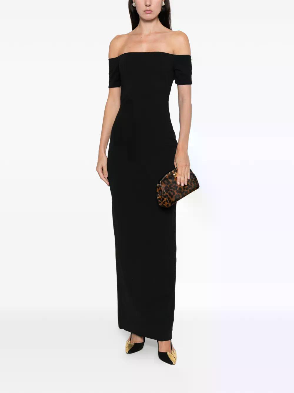 SOLACE LONDON Nile Off-Shoulder Maxi Dress