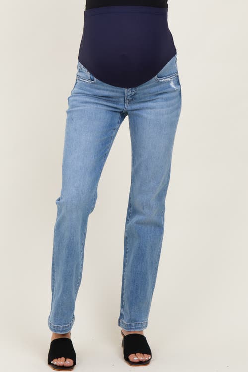 MIU MIU Miu Miu Washed Denim Bandeau Top
