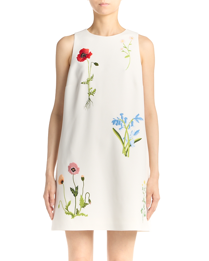 stella mccartney embroidered dress Daisy Embroidered Mini Dress