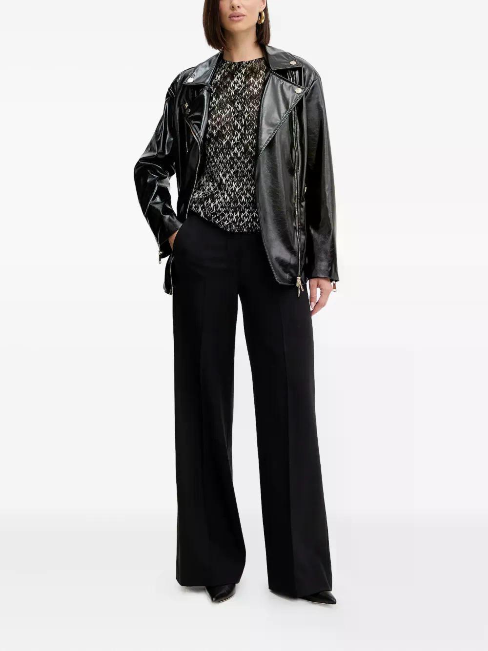 SIMONA CORSELLINI Belted Zip-Up Jacket