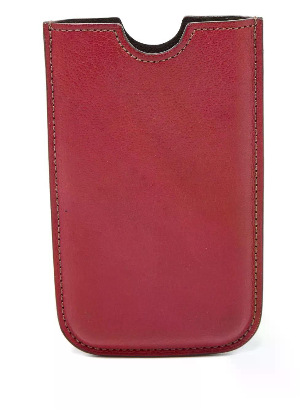 Balenciaga Printed Textured-Leather Iphone X Case - Pink