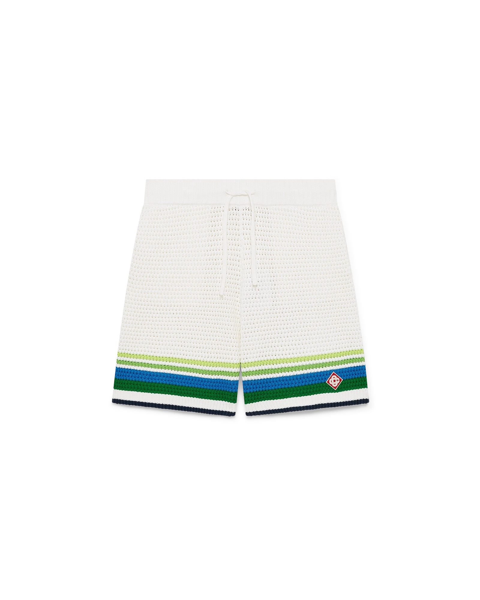CASABLANCA Stripe Knitted Shorts