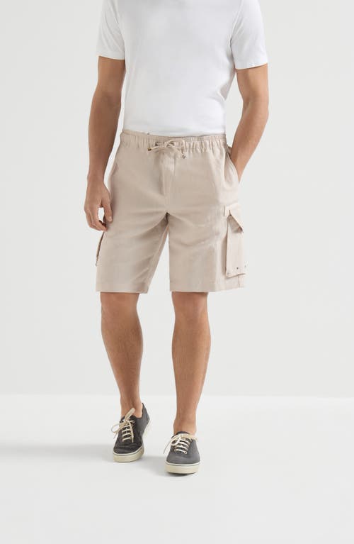 BRUNELLO CUCINELLI Bermuda Shorts with Cargo Pockets