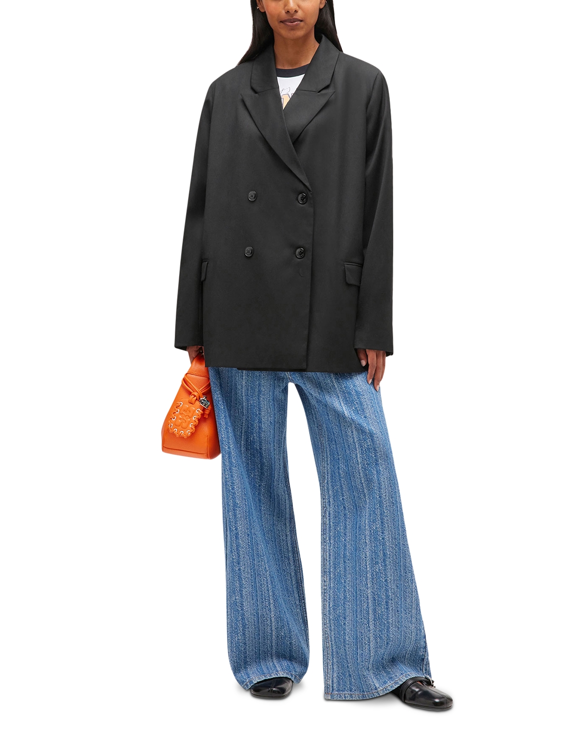GANNI Ganni Double Breasted Blazer