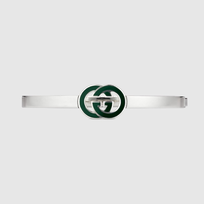 Gucci Interlocking Bangle Bracelet - One-Color | Editorialist