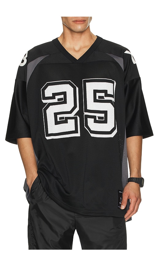 Y3 X Neighborhood Mesh Football Jersey In Black - 20% Off