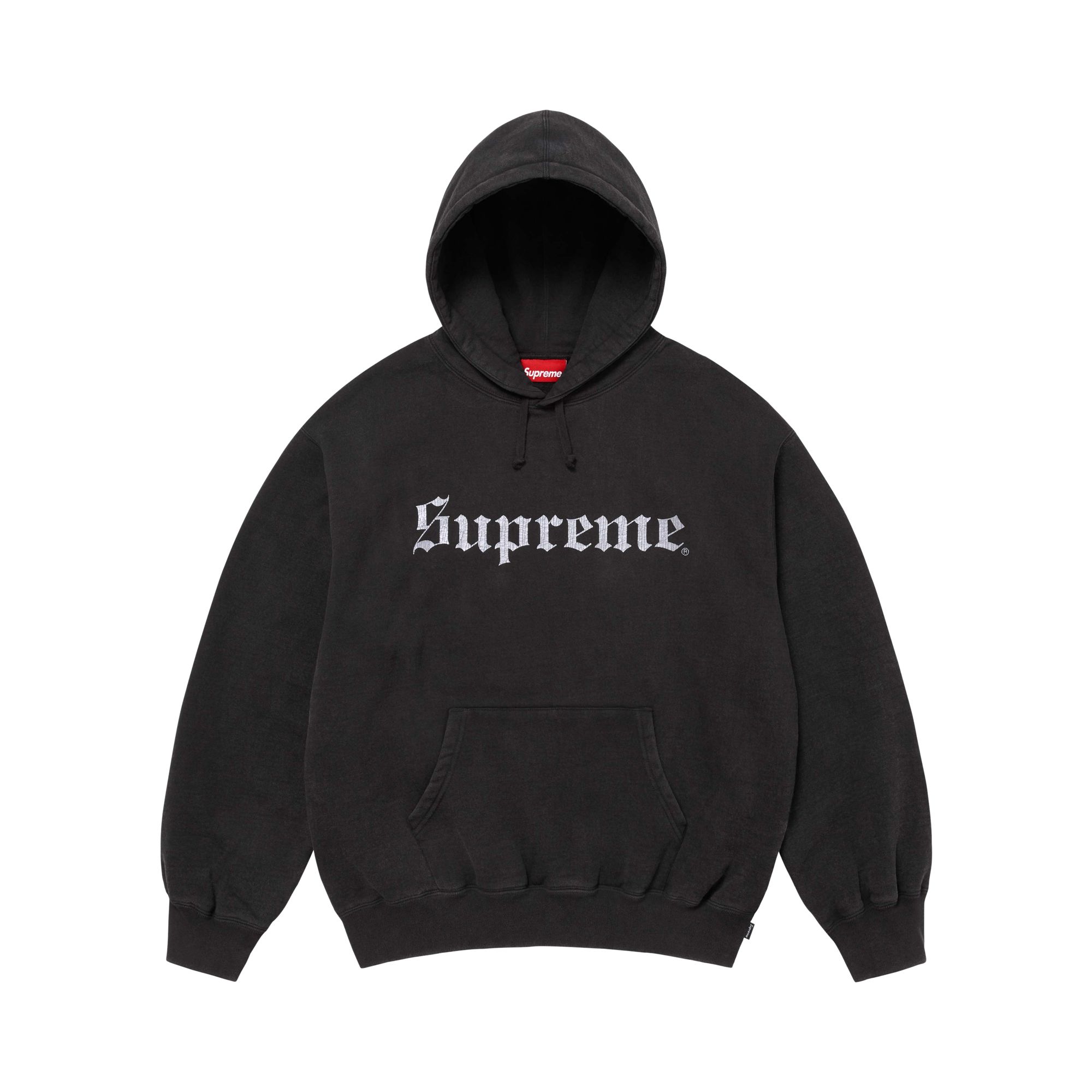 Supreme Box Logo Hoodie - Black | Editorialist