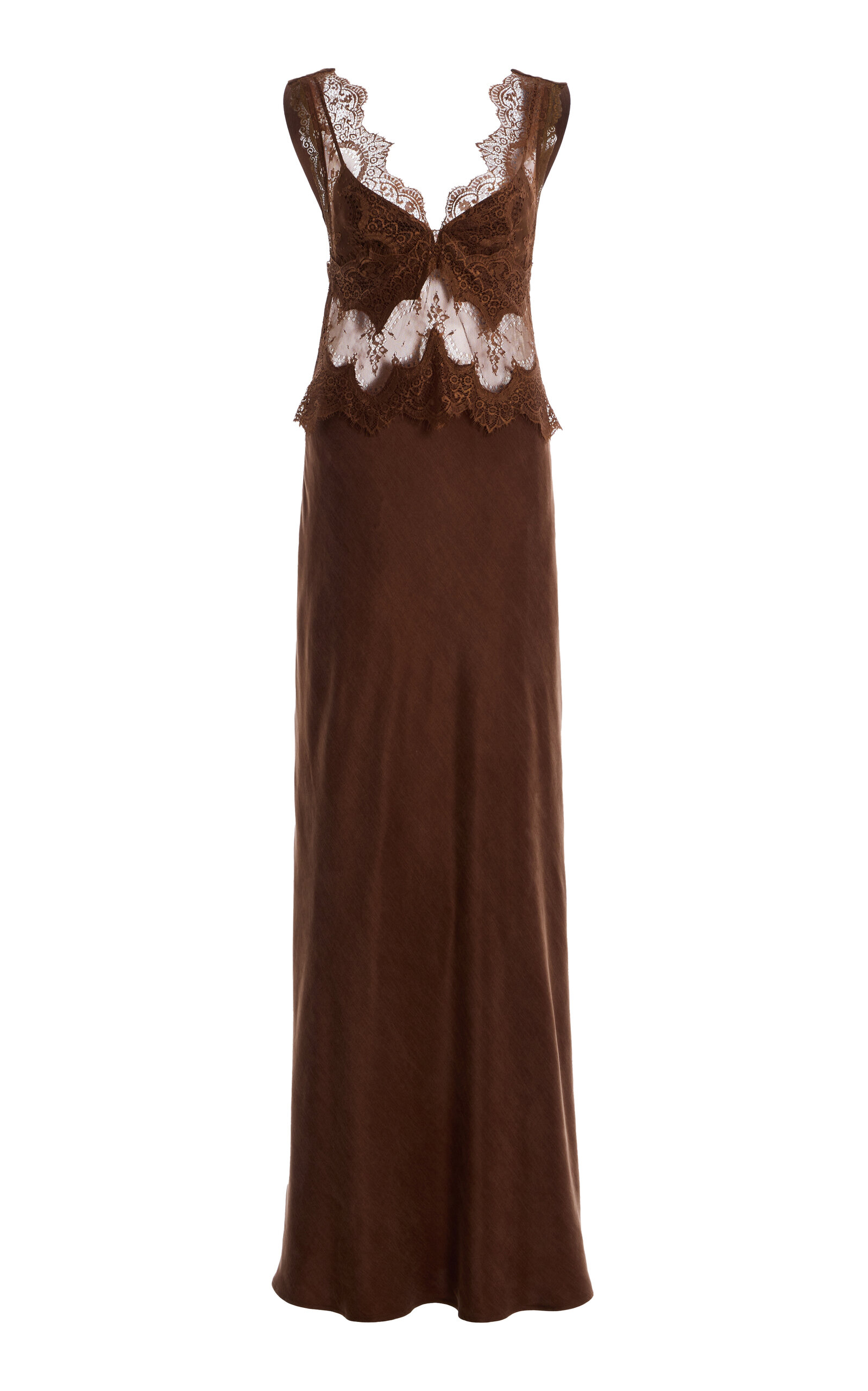 Third Form Lace-Detailed Satin Midi Slip Dress In Yellow - 70% Off | Editorialist Third Form Lace-Detailed Satin Midi Slip Dress In Yellow - 70% Off | Editorialist