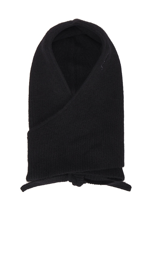 Ganni Soft Balaclava In Black - 10% Off | Editorialist