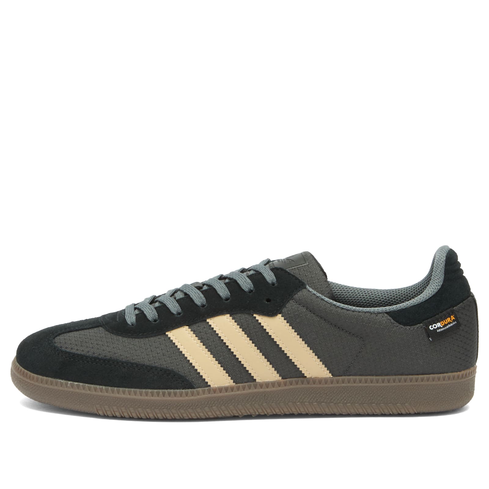 adidas gazelle silver green womens Adidas Women's Samba OG 'Pony' Core Black / Green / Cream White Low Top  Sneakers main image 1
