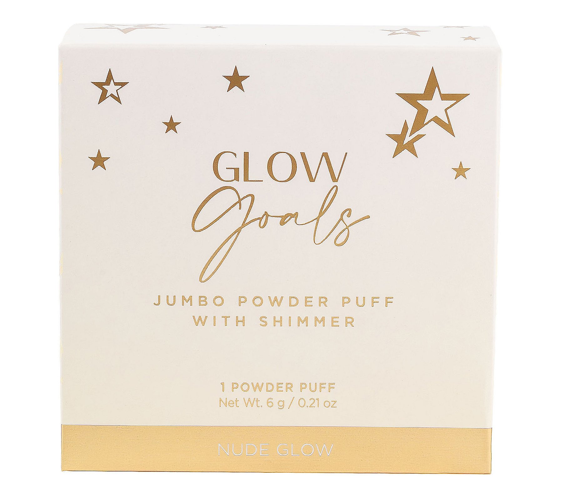 Lwya By Kim Gravel Glow Goals Jumbo Powder Puff With Shimmer - One ...