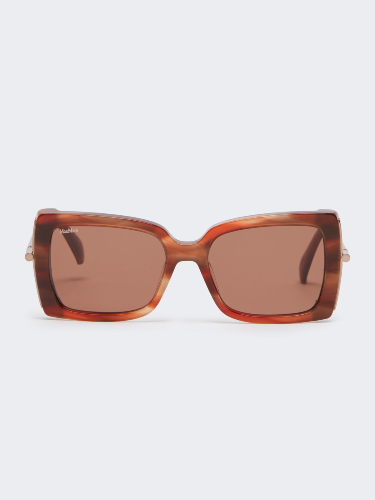 MAX MARA Acetate Square Sunglasses