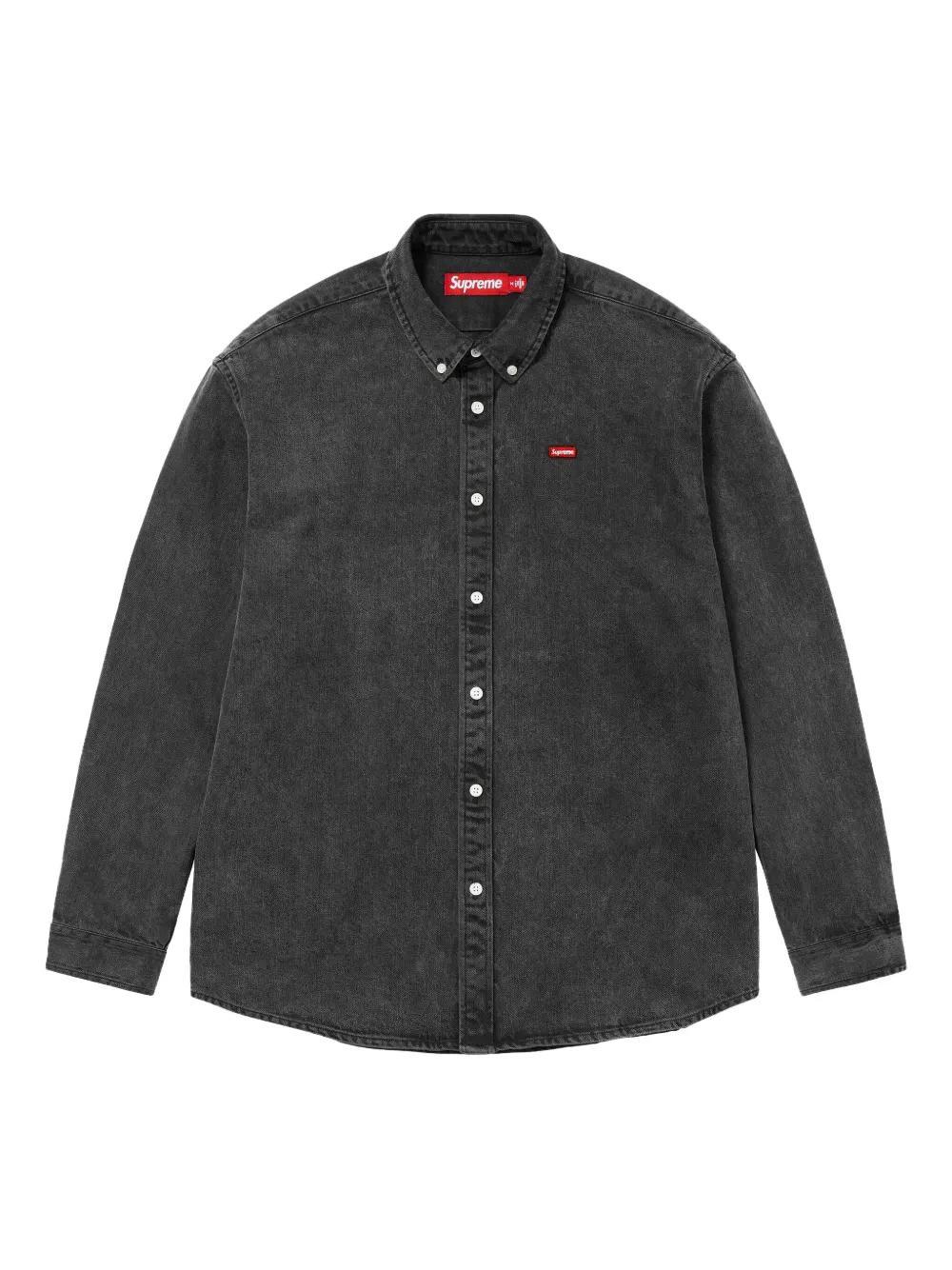 Supreme Loose Fit Stripe Shirt - Grey | Editorialist