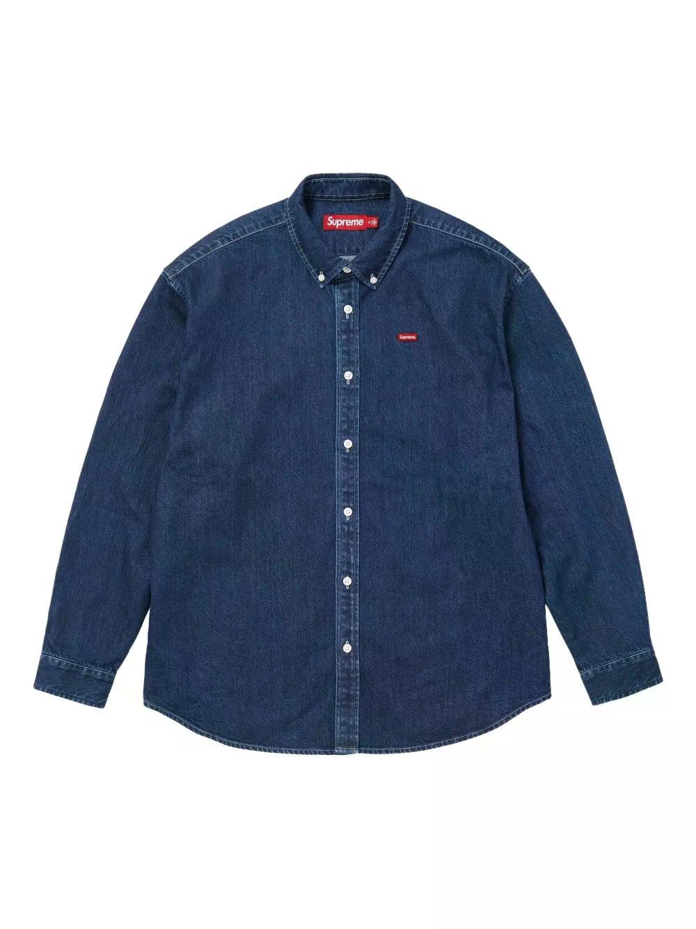 Supreme Small Box Shirt 'Washed - Blue | Editorialist