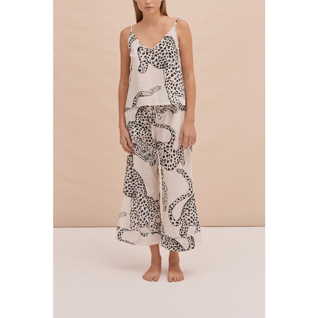 Desmond & Dempsey Cami & Wide Leg Set In Jag Cream - 30% Off | Editorialist