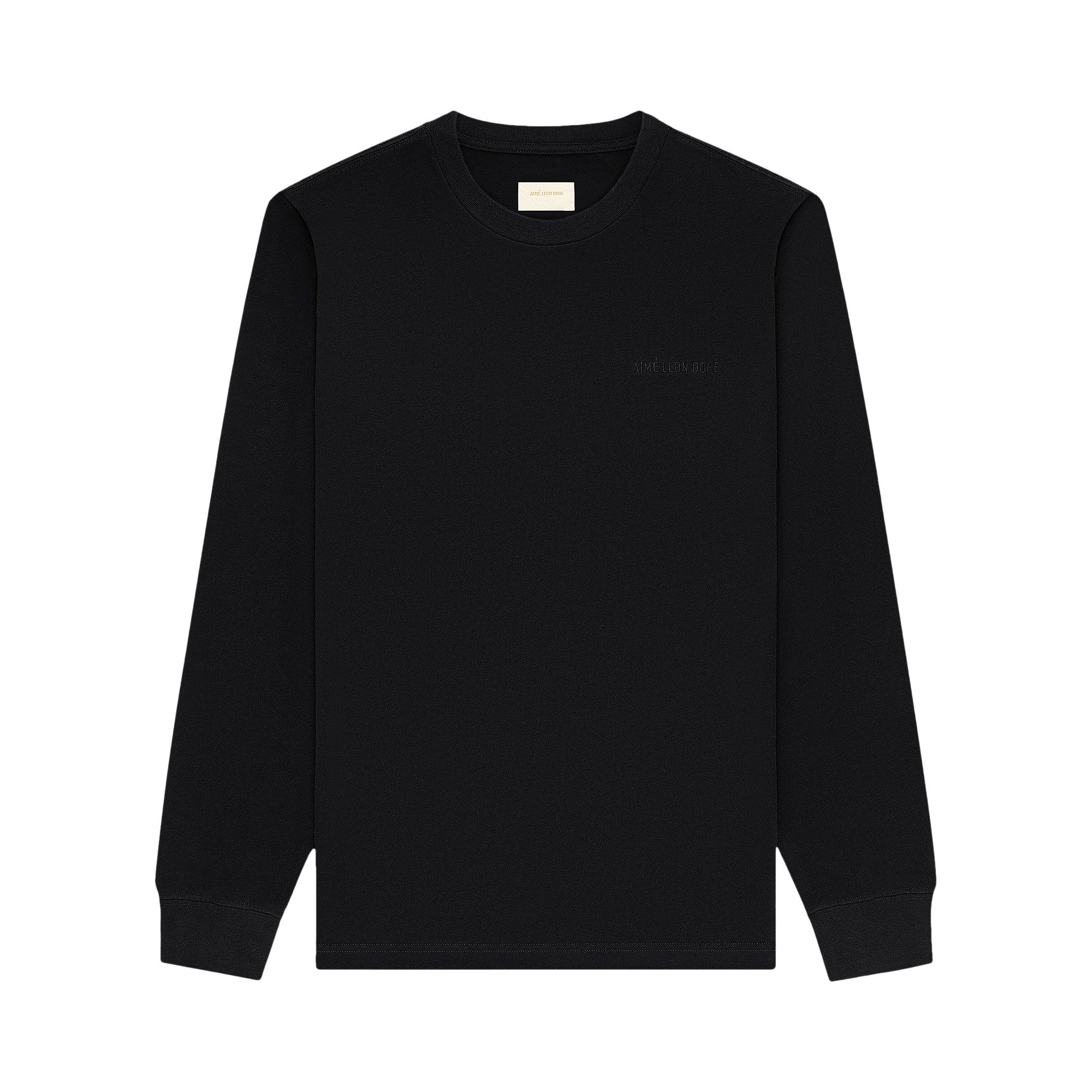 Aimé Leon Dore Micro Logo Tee - Black | Editorialist