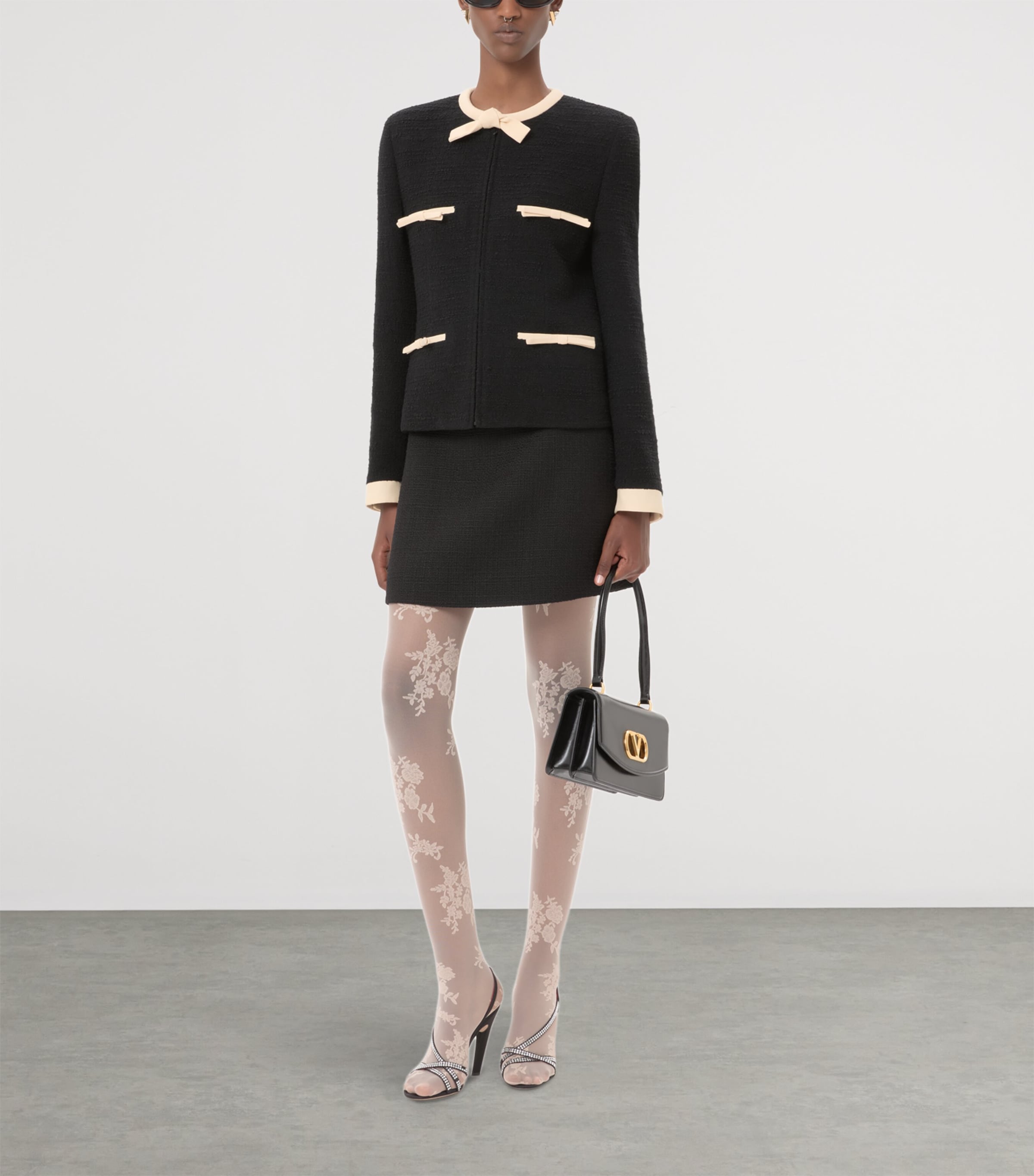 VALENTINO Virgin Wool-Blend Tweed Jacket