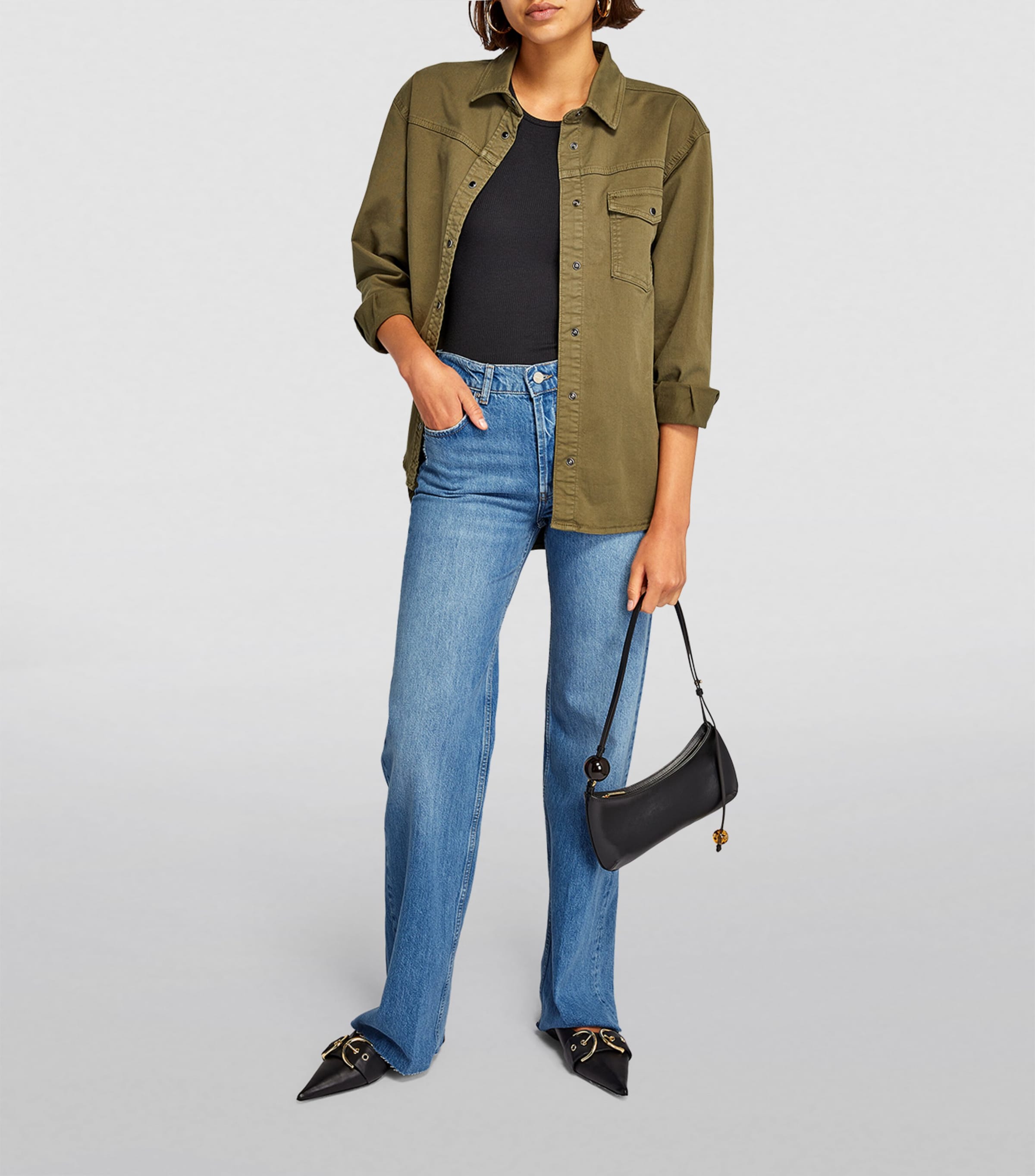 ANINE BING Hugh Wide-Leg Jeans