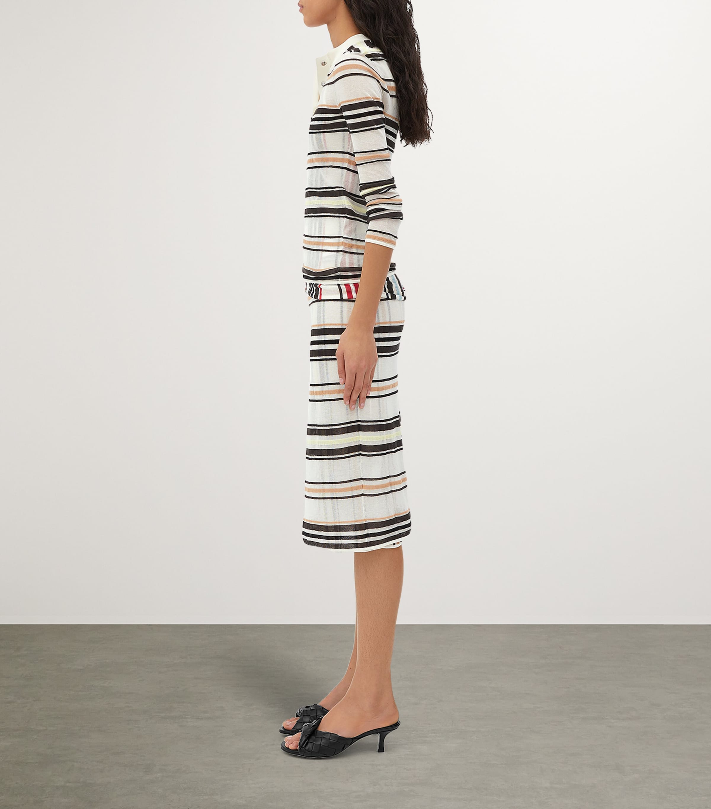 BOTTEGA VENETA Bottega Veneta Leather Intrecciato Mule