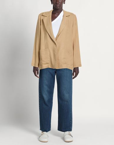 KAOS Linen Single-Breasted Blazer