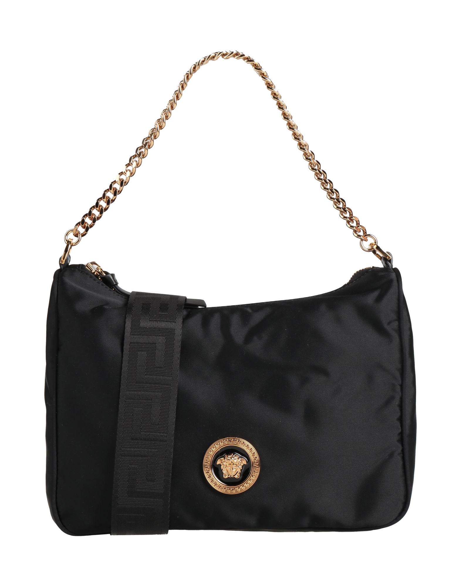 Buy Versace Cross-body Bag With Chain Strap - Black At 69% Off Buy Versace Cross-body Bag With Chain Strap - Black At 69% Off