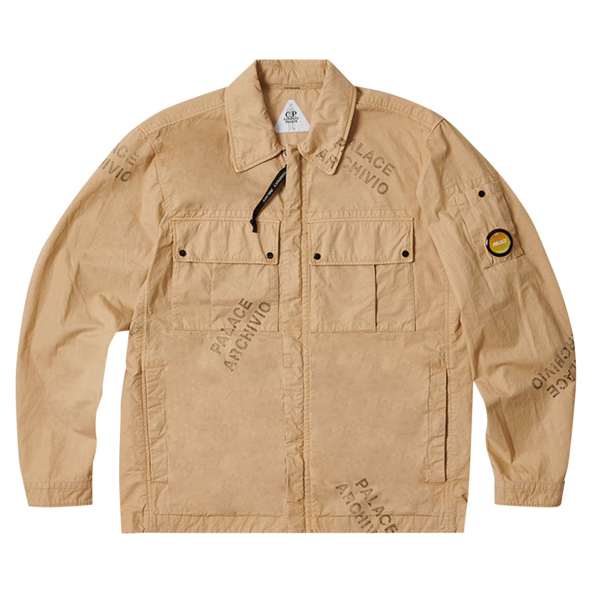 Palace Lumber Yak Patch Overshirt - Purple | Editorialist