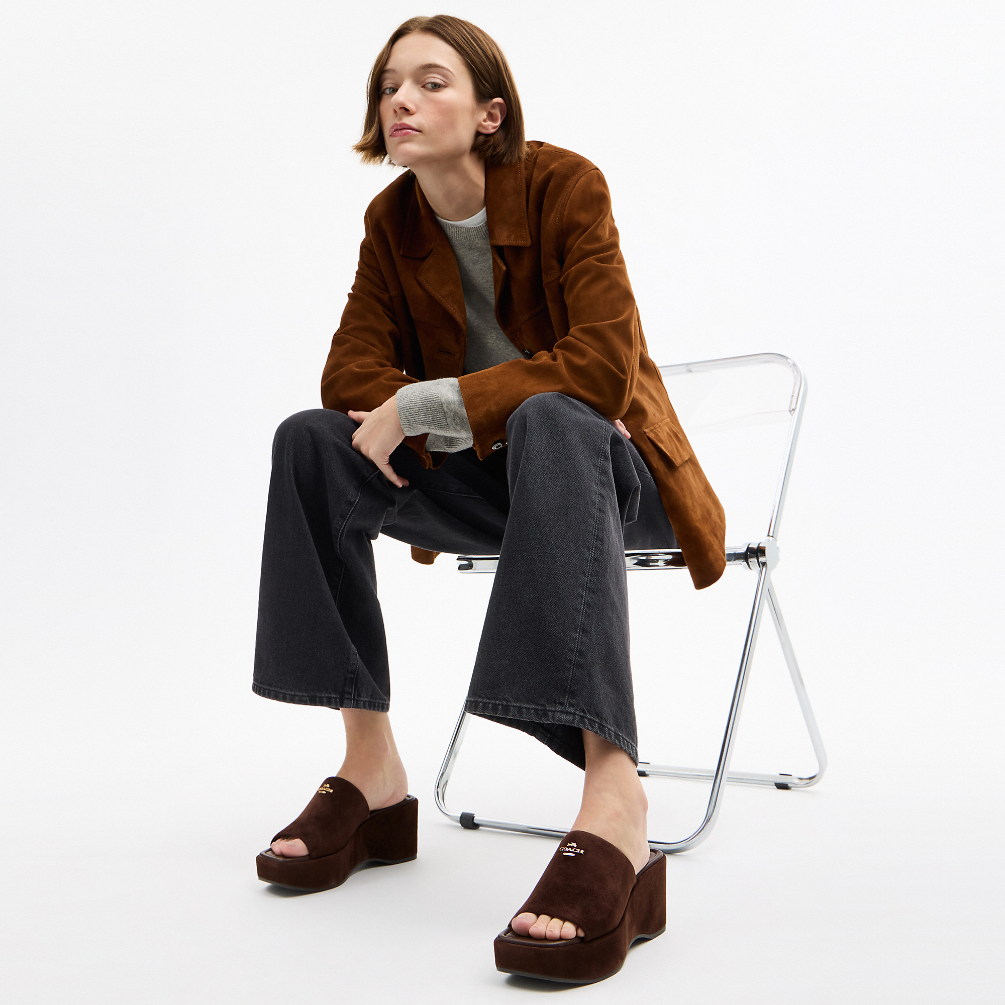 COACH OUTLET COACH OUTLET Phoebe Platform Sandal