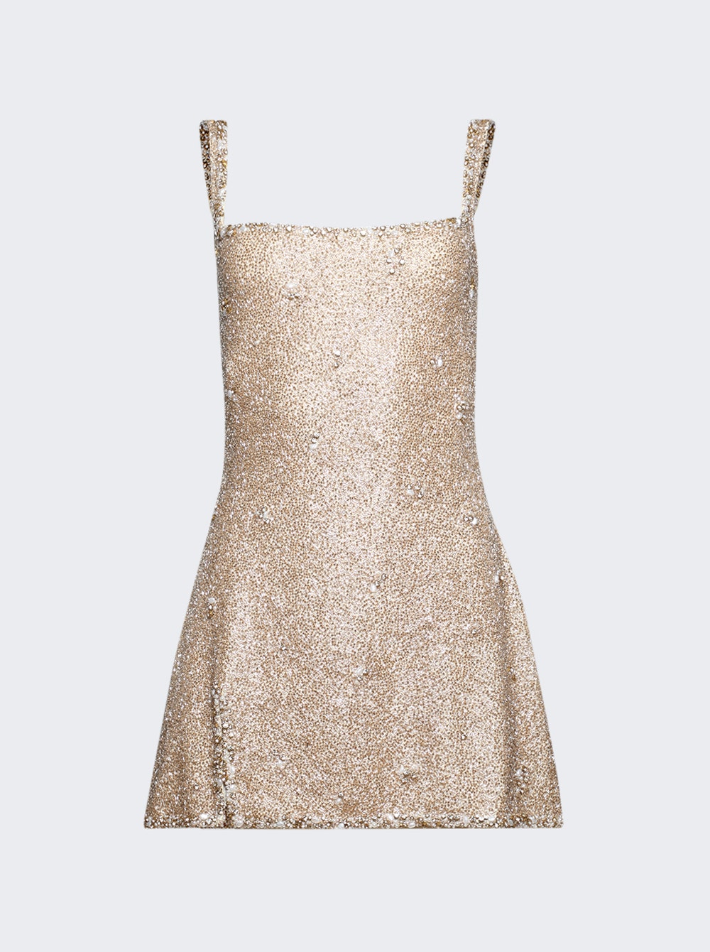 Clio Peppiatt Athena Mini Dress - Gold