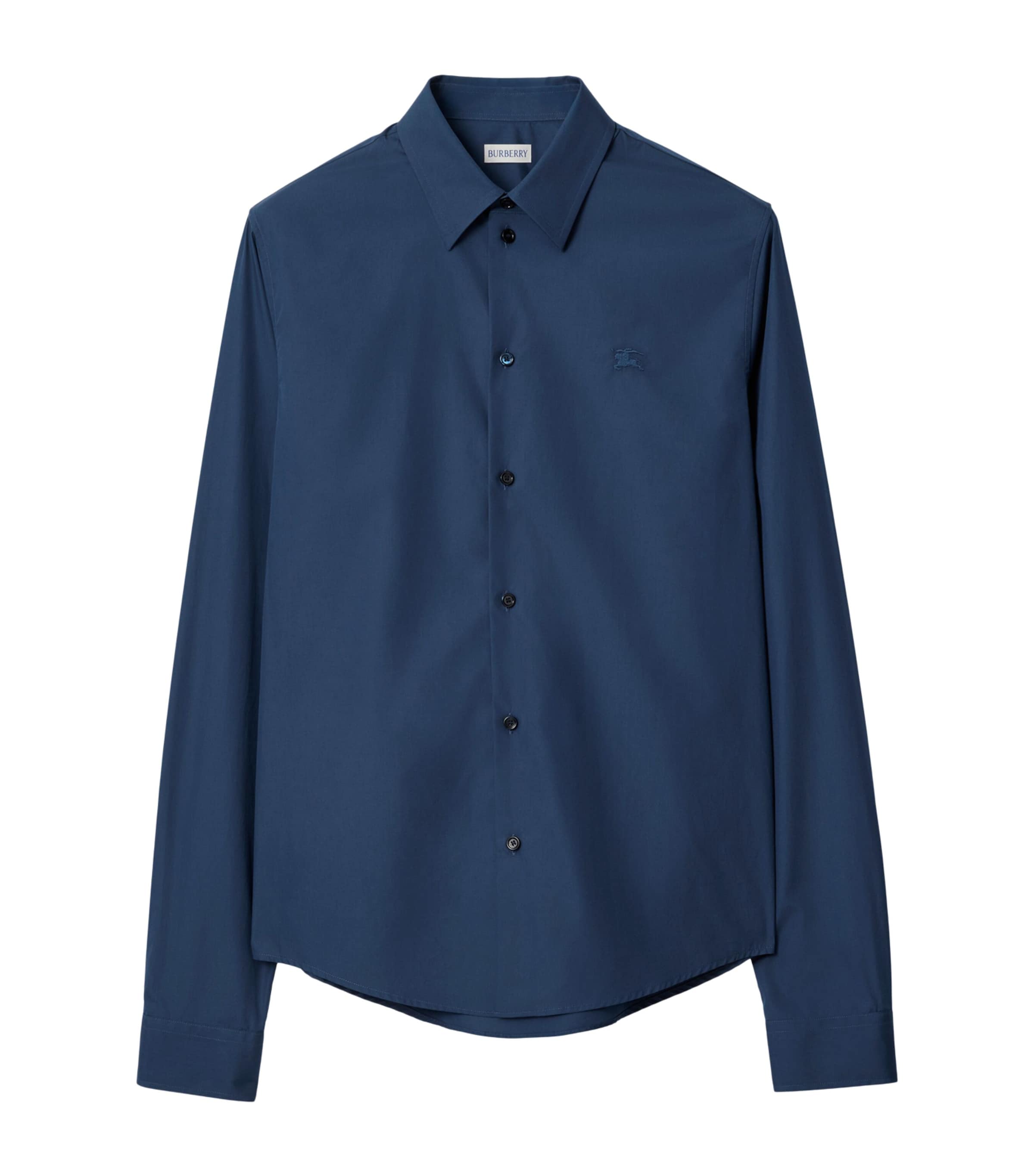 blue burberry dress shirt Relaxed Fit Check Cotton Shirt in Pilot blue - Men