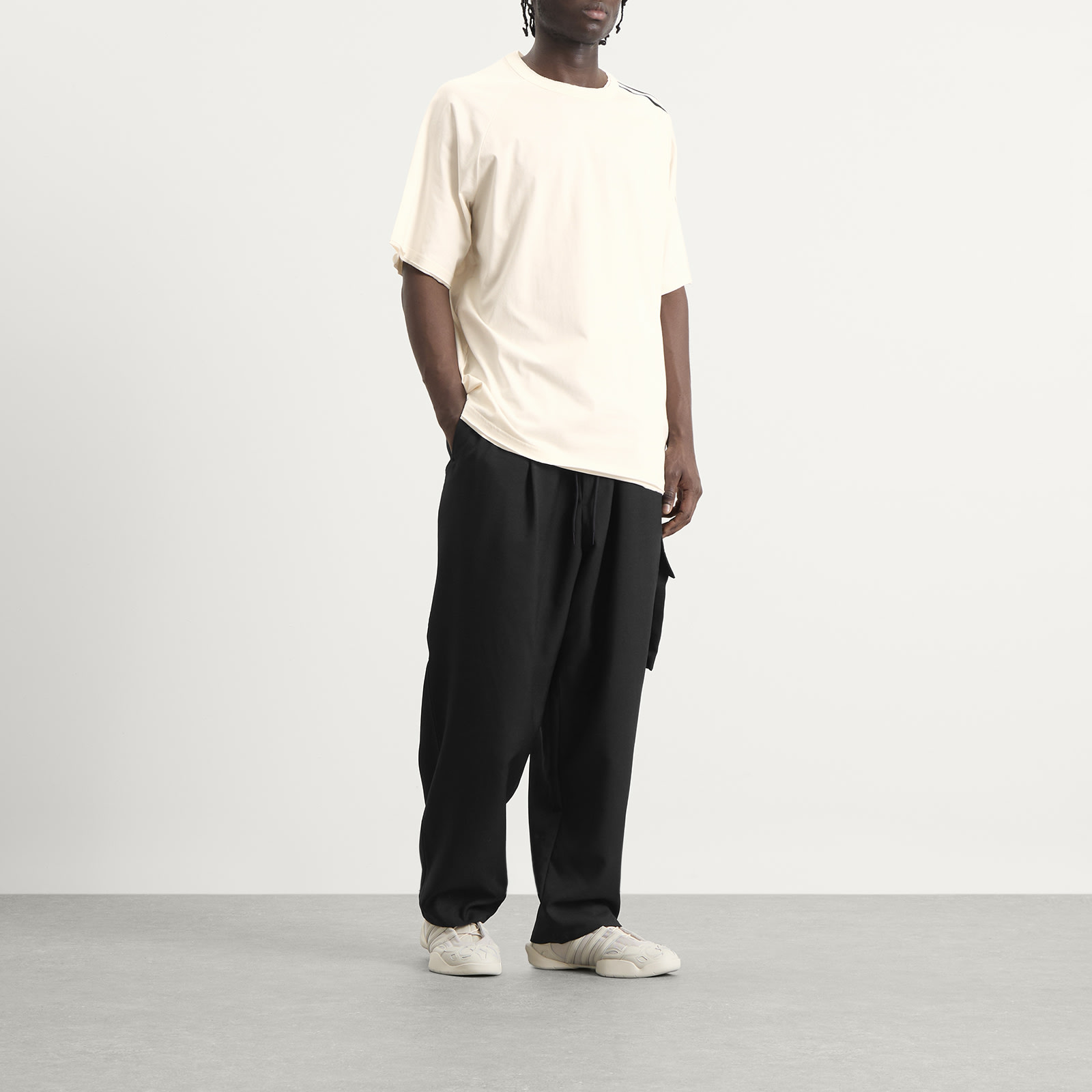 Y3 distressed short sleeve t-shirt