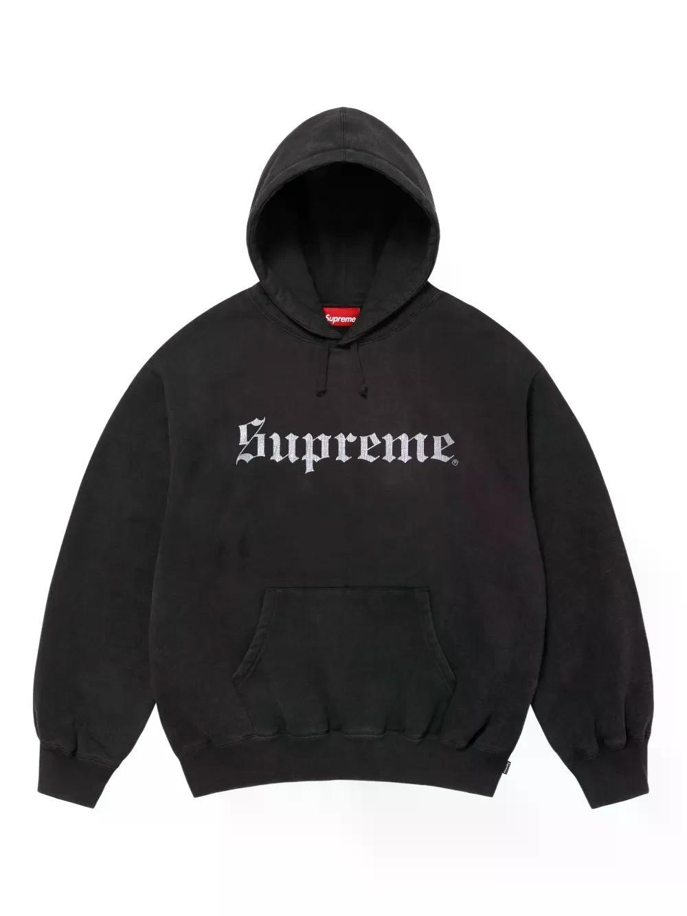 Supreme Small Box Hooded Sweatshirt - Black | Editorialist