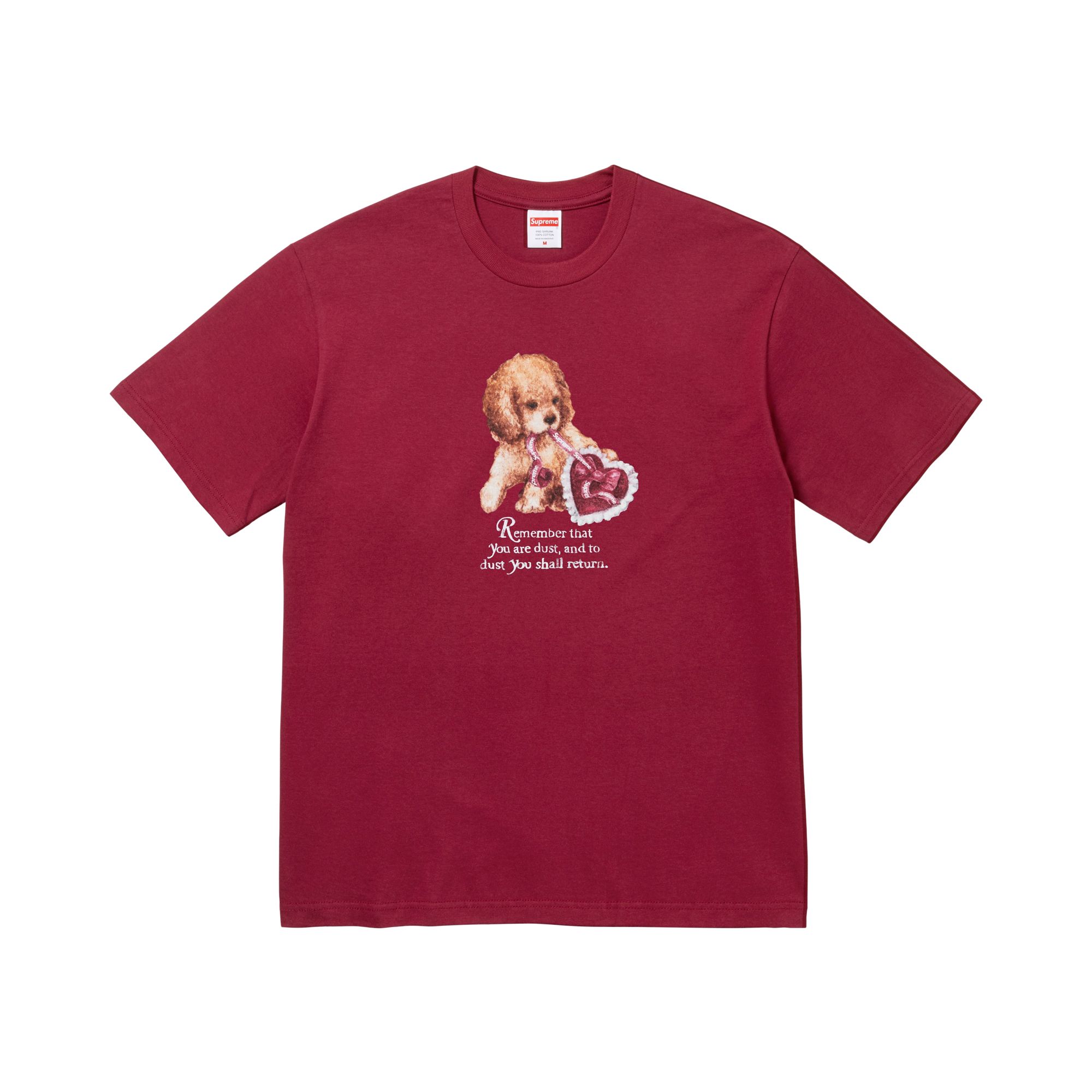 Supreme Dust Tee - Red | Editorialist
