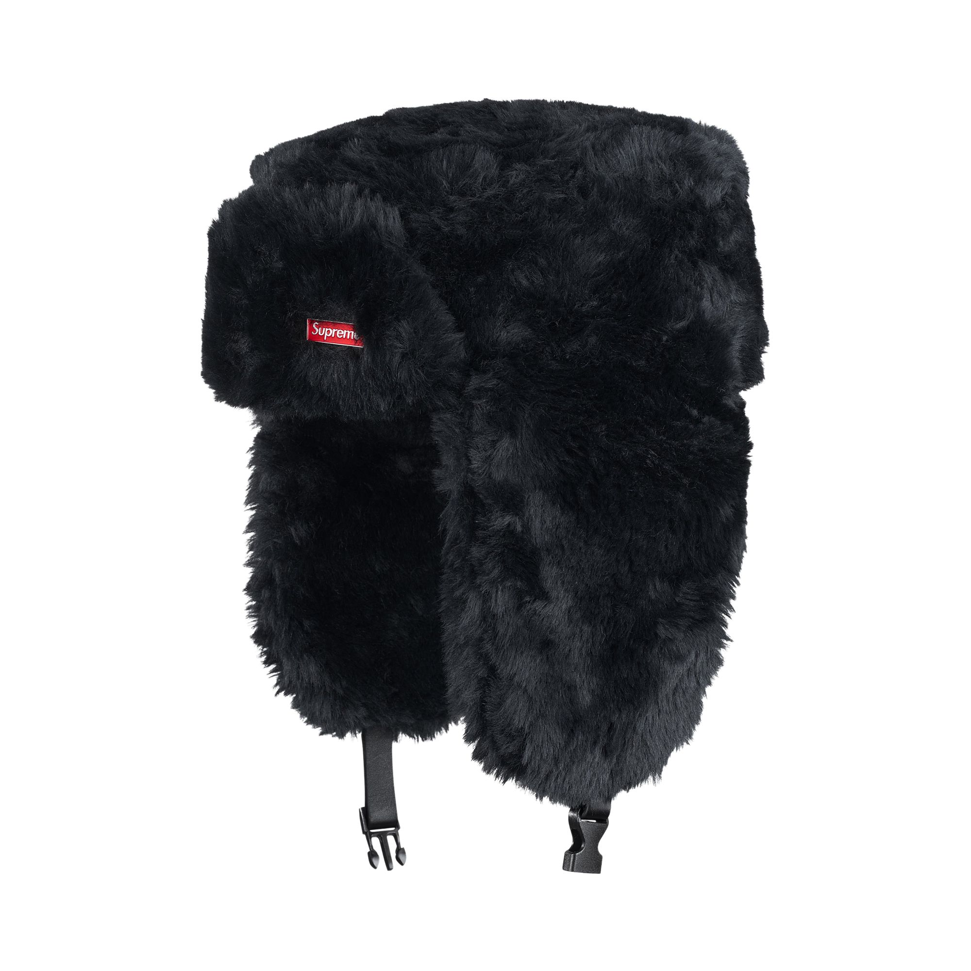 Supreme Fur Trapper Hat - Black | Editorialist