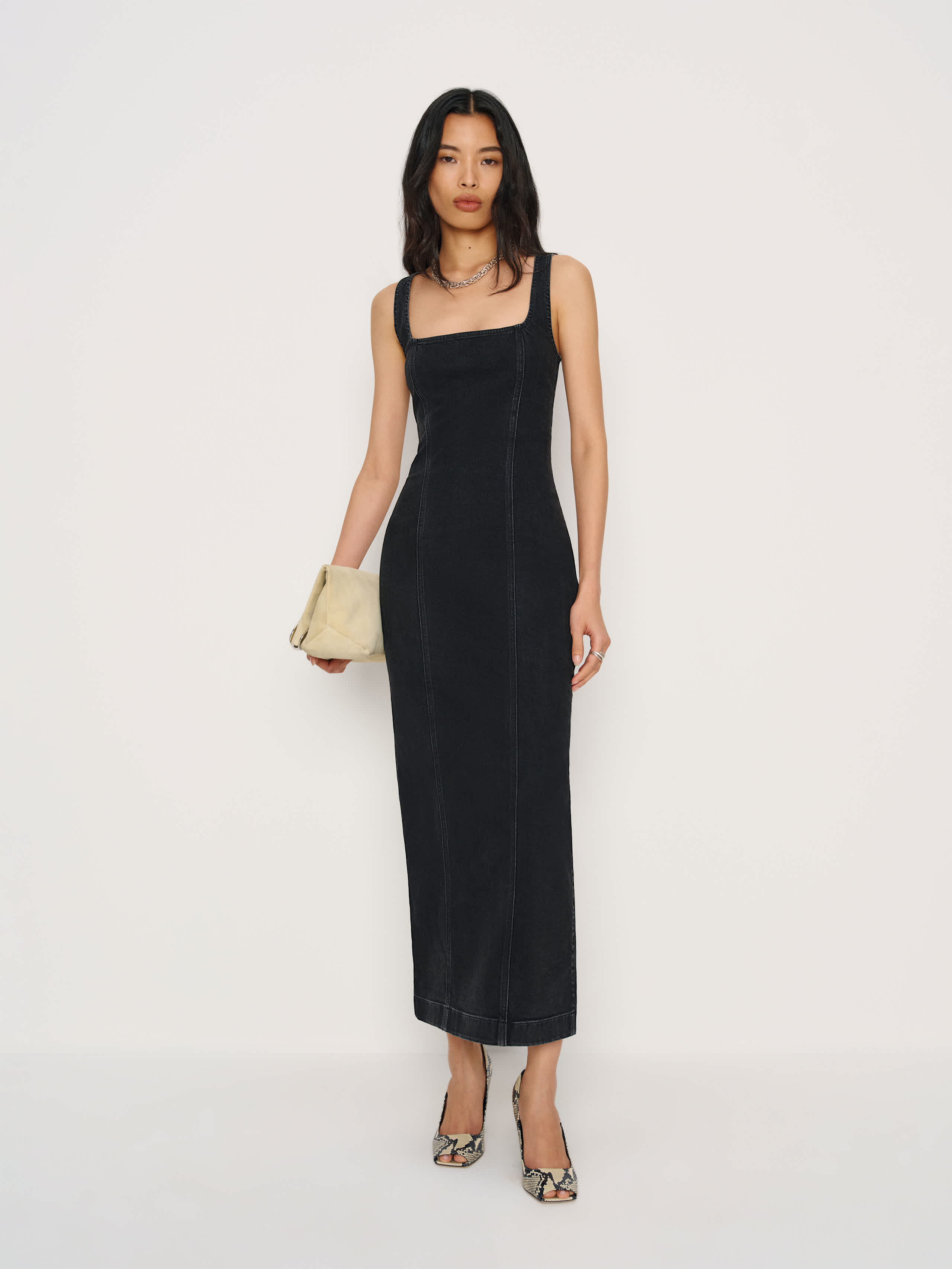 halter neck knitted dress Black Shimmering Halter Neck Knit Mini Dress main image 1